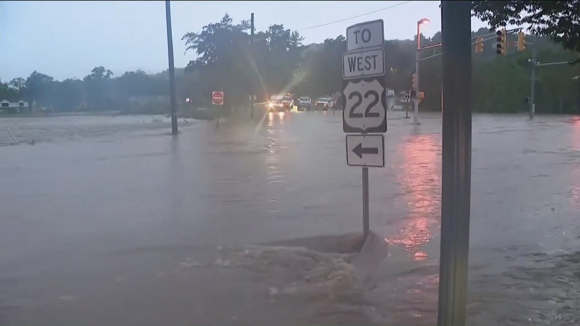 Flash floods surge across the US | 9news.com