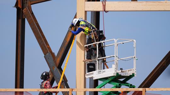 Denver Broncos celebrate new training facility construction milestone ...