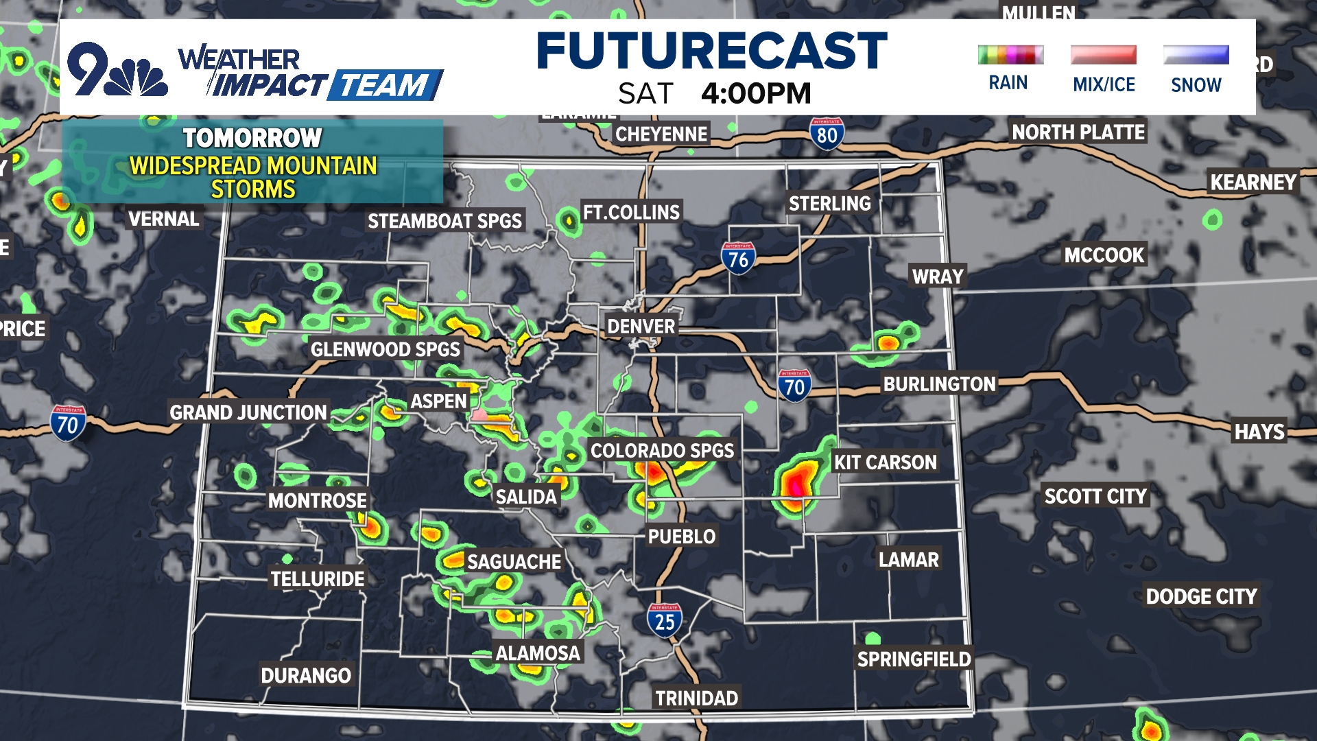 Colorado snow totals: Here's how much snow fell across the state | 9news.com