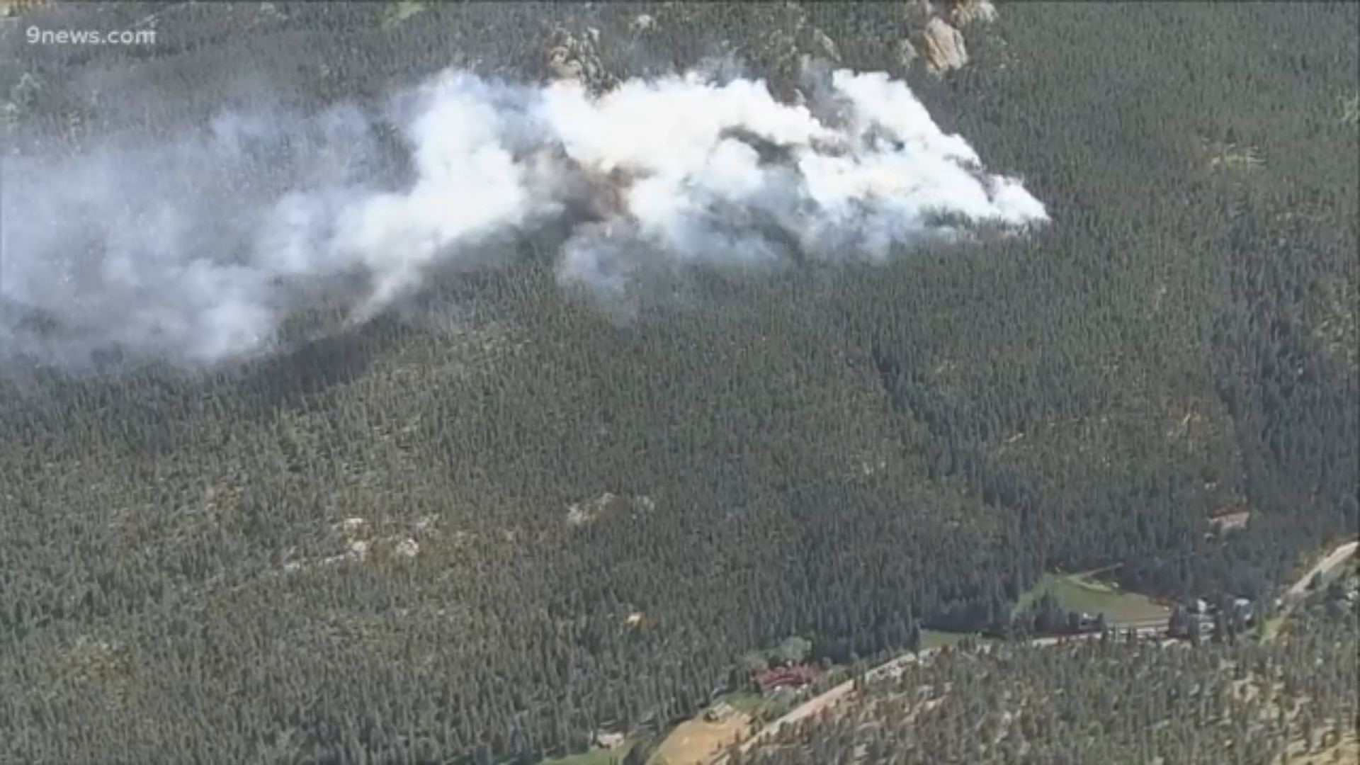 PHOTOS: Evacuations issued as wildfire burns near Evergreen | 9news.com