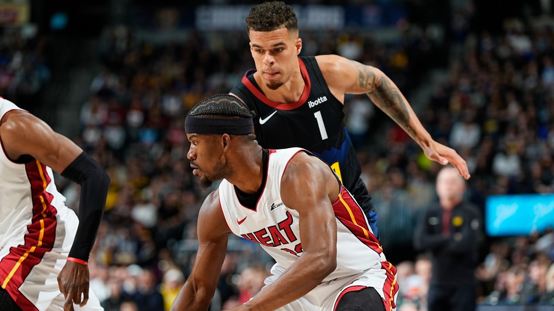 Nuggets beat Heat 103-97 | 9news.com