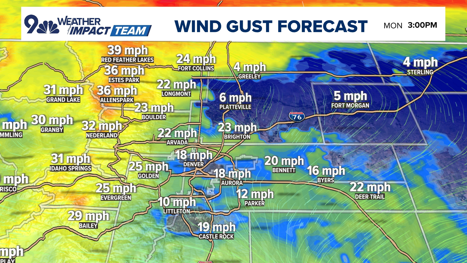 Denver, Colorado, Front Range weather forecast | 9news.com