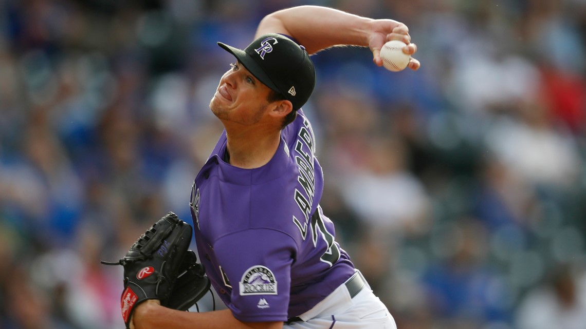 Rookie Peter Lambert bottles up Cubs again, Rockies win 10-3 | 9news.com