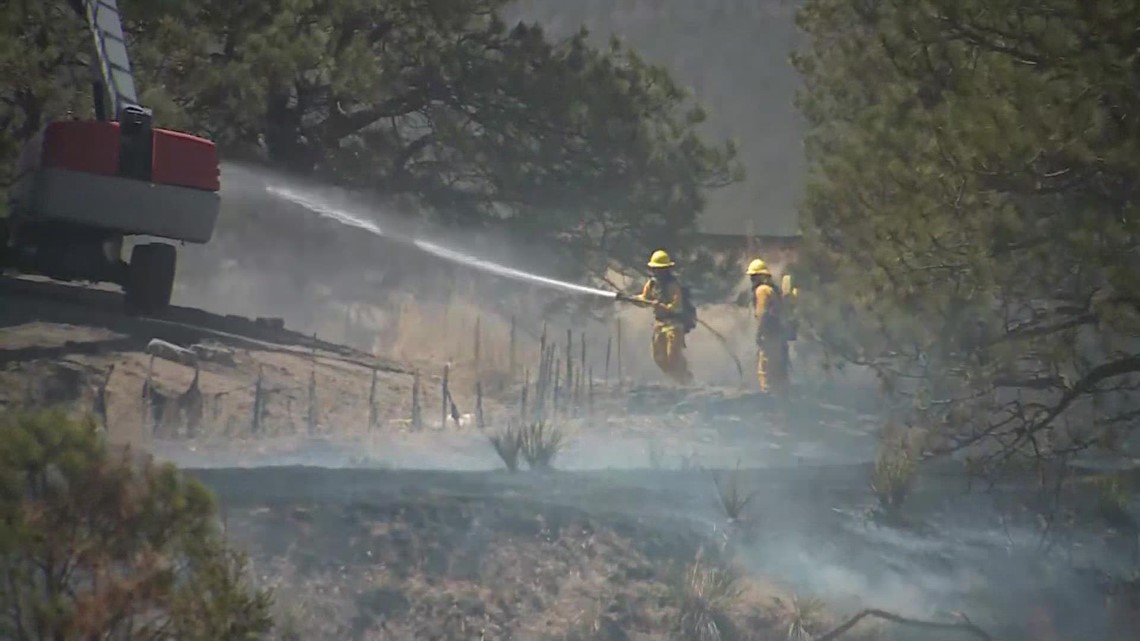 RAW VIDEO: Fire in Colorado Springs forces evacuations | 9news.com