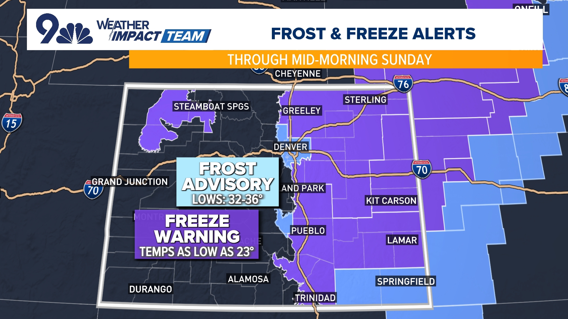 Live Interactive Radar: Denver Front Range and Colorado Weather Outlook ...