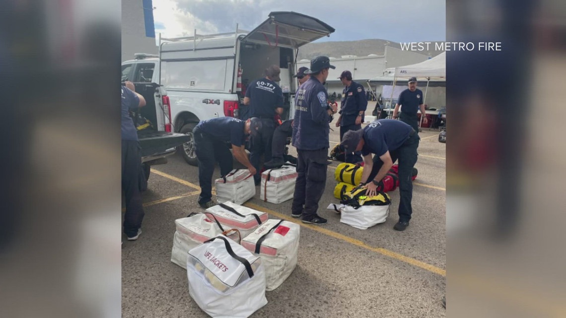 Team from Colorado helps with New Mexico wildfire response | 9news.com
