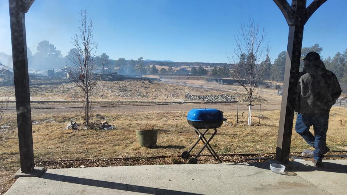 Man risked his life to save horses from Colorado stable fire | 9news.com