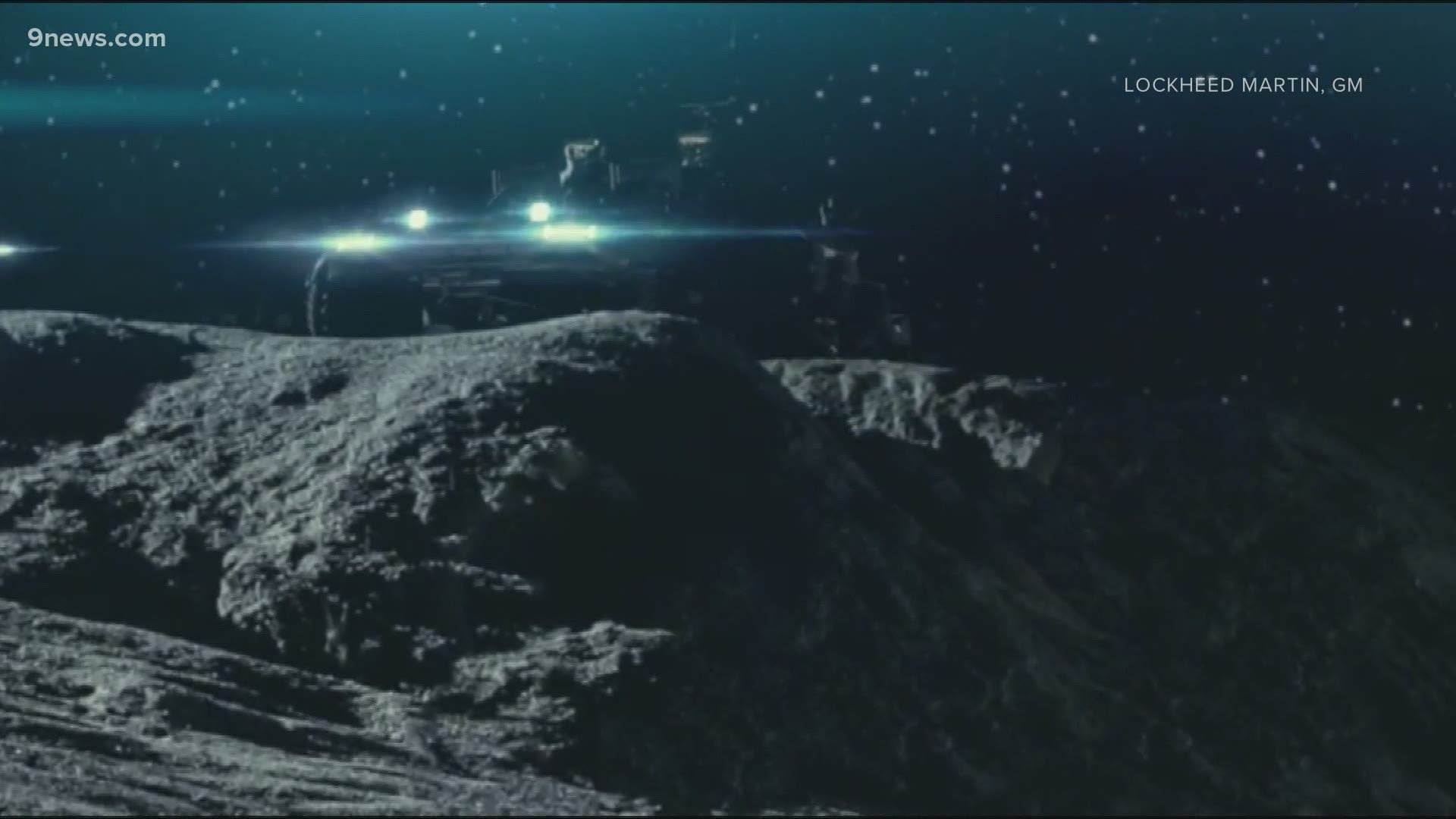 GM, Lockheed team up to build cars to drive on the moon | 9news.com