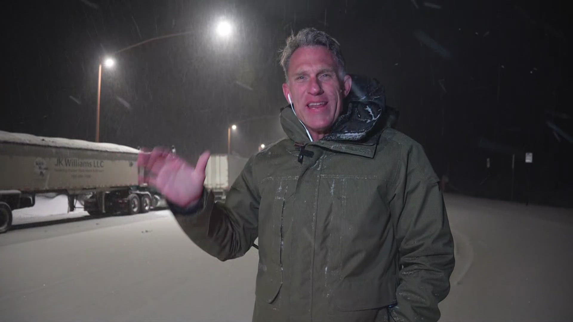 Slick, icy road conditions after overnight snow in Colorado mountains ...
