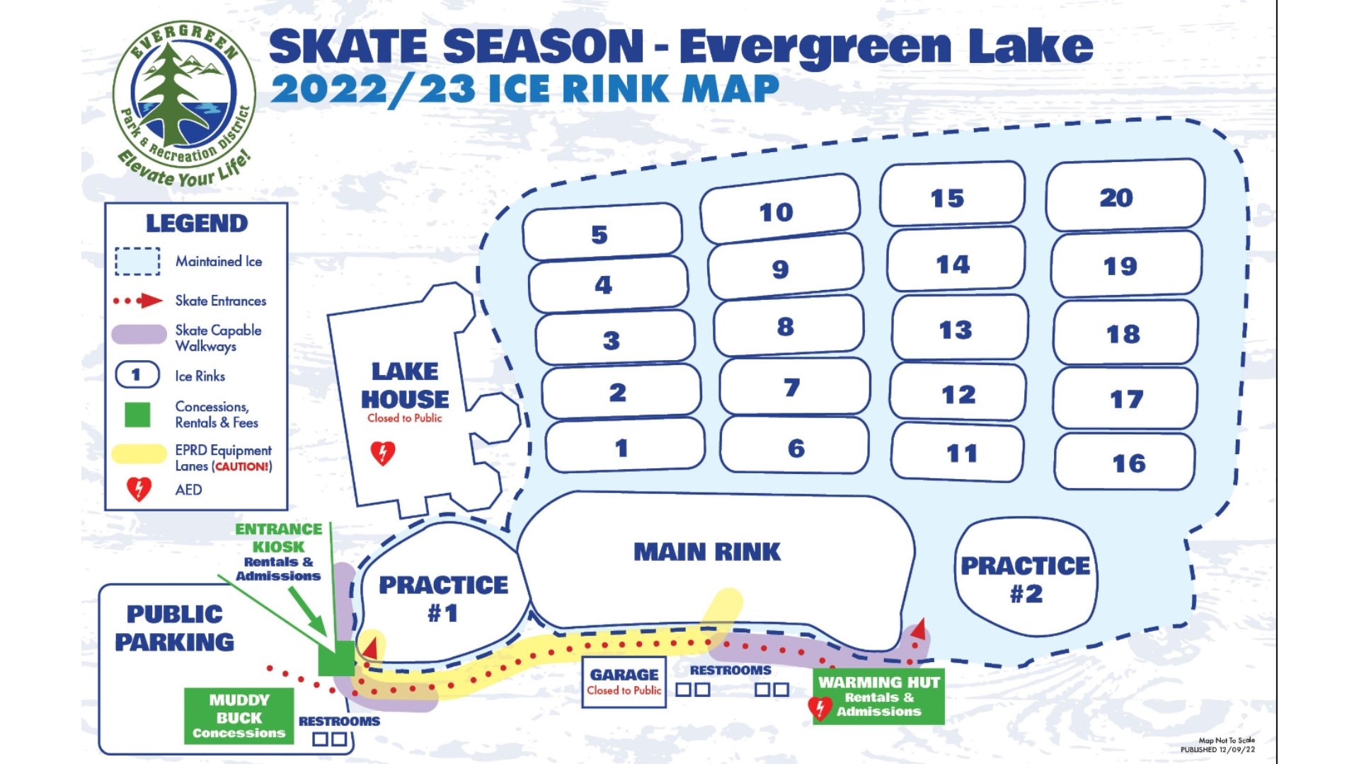 Evergreen Lake skating rink is ready to open for winter season | 9news.com