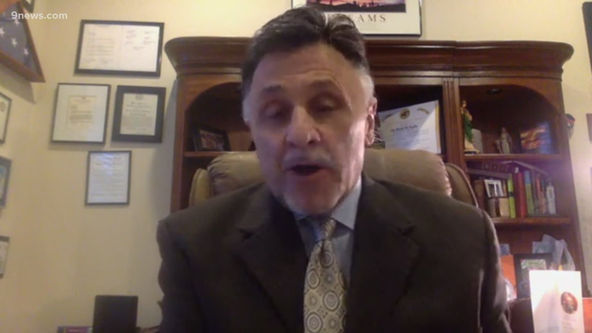 Former Columbine High School Principal Frank DeAngelis speaks about ...