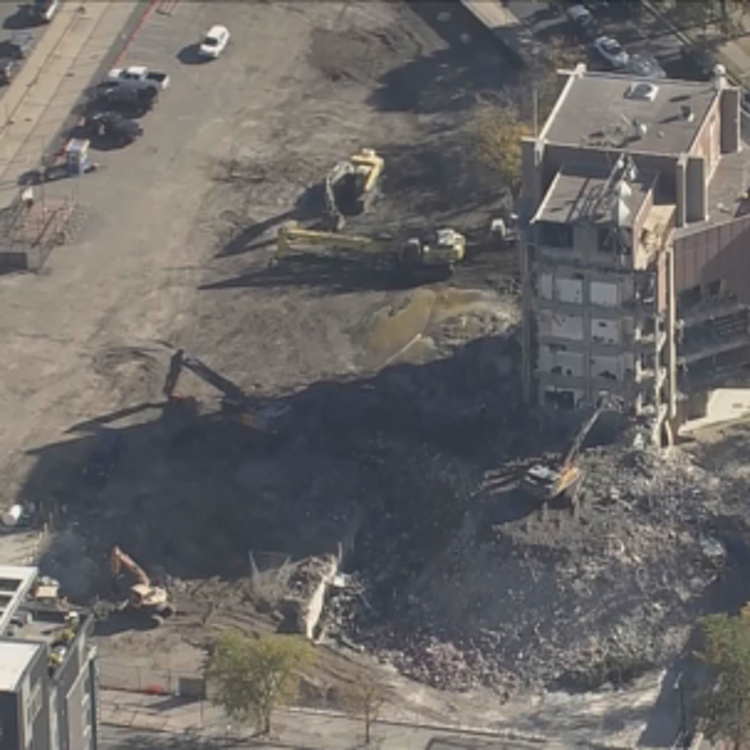 Denver's KMGH-TV station demolition progresses | 9news.com