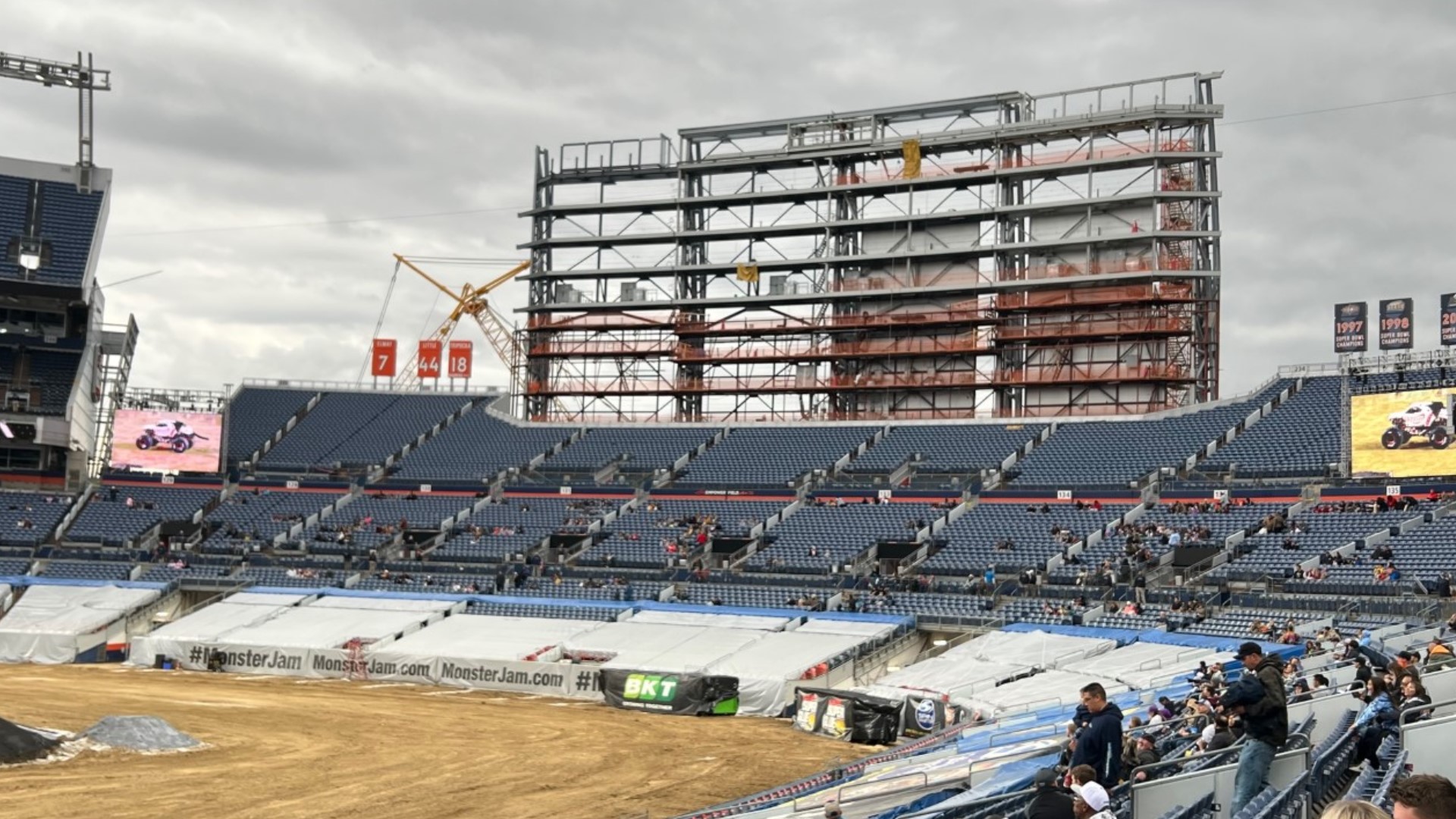 Denver Broncos begin $100M stadium upgrades, scoreboard projects ...