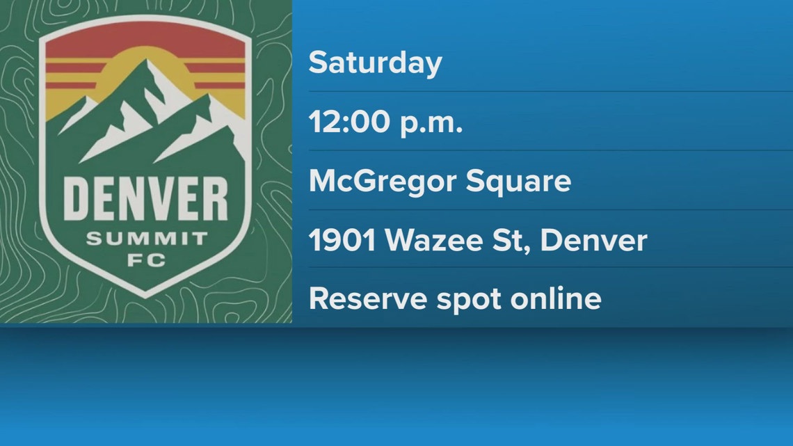 What you need to know if you're going to Denver Summit FC's kickoff ...