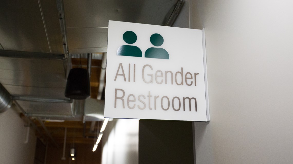 DPS unveils multi-stall, gender-neutral restroom at DSA | 9news.com