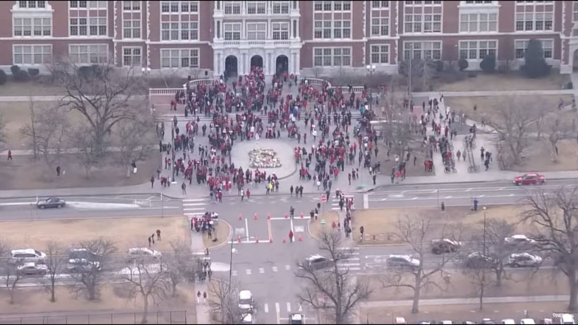 Denver high school students plan walkout after classmate's death | 9news.com