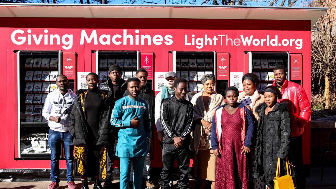 Charity Giving Machines return to Denver for holiday season | 9news.com