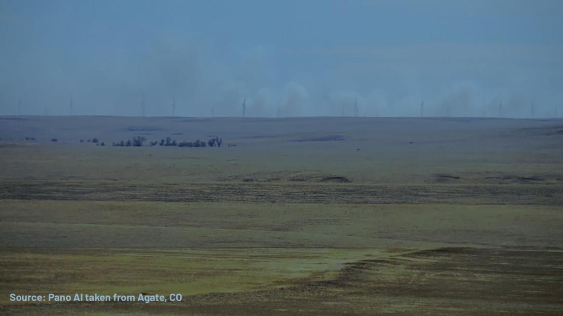 Large wildfire in Elbert County 100% contained | 9news.com