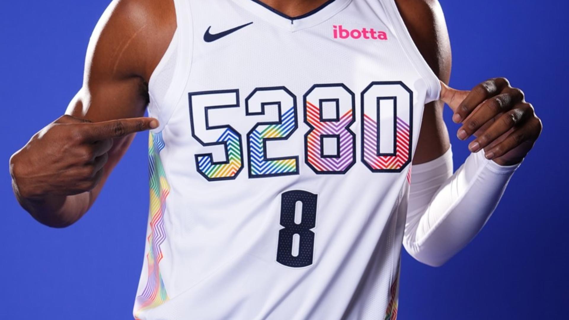 Nuggets reveal new 2024-25 City Edition rainbow uniforms | 9news.com