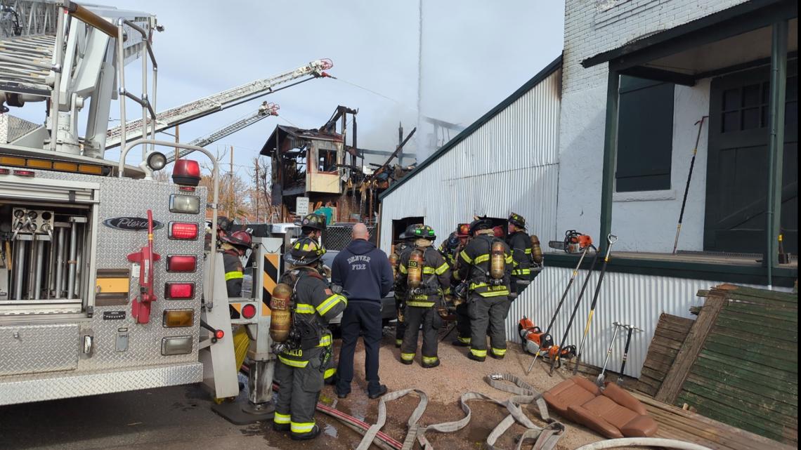 Smoke in north Denver: Fire damages six buildings | 9news.com