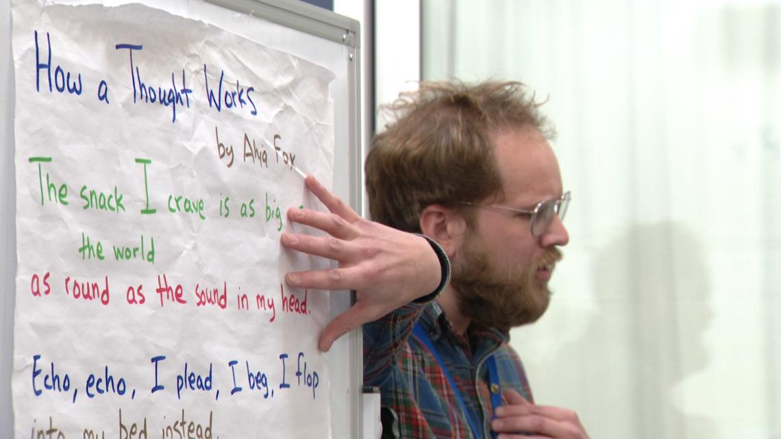 Denver kindergarteners learn to express themselves through poetry in ...