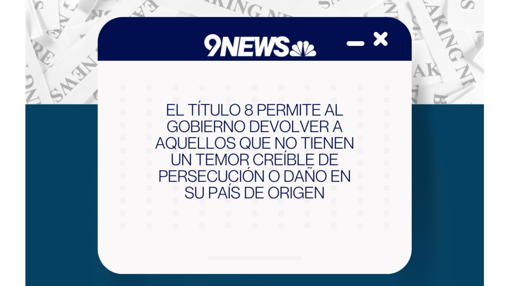 Hancock dice que el aumento de migrantes está agotando los recursos de ...
