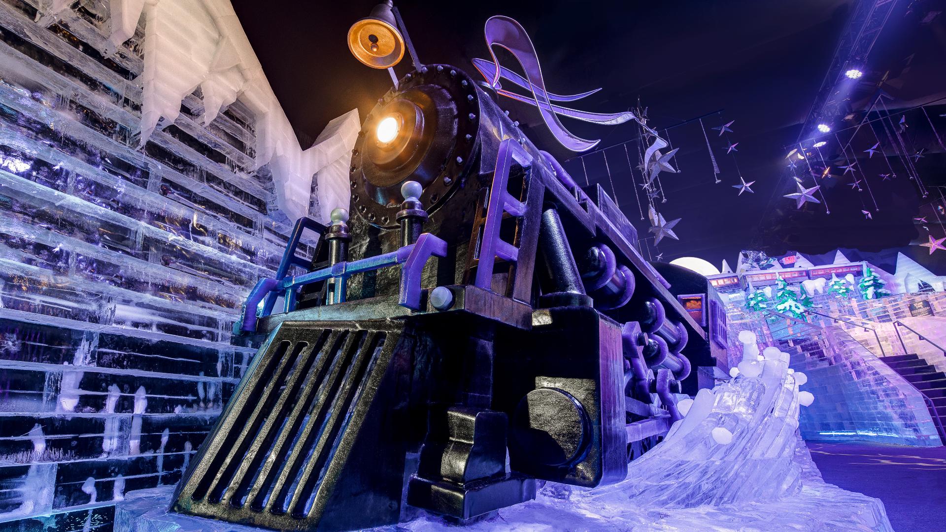 Gaylord Rockies creating 'The Polar Express' ICE! exhibit in 2024 ...