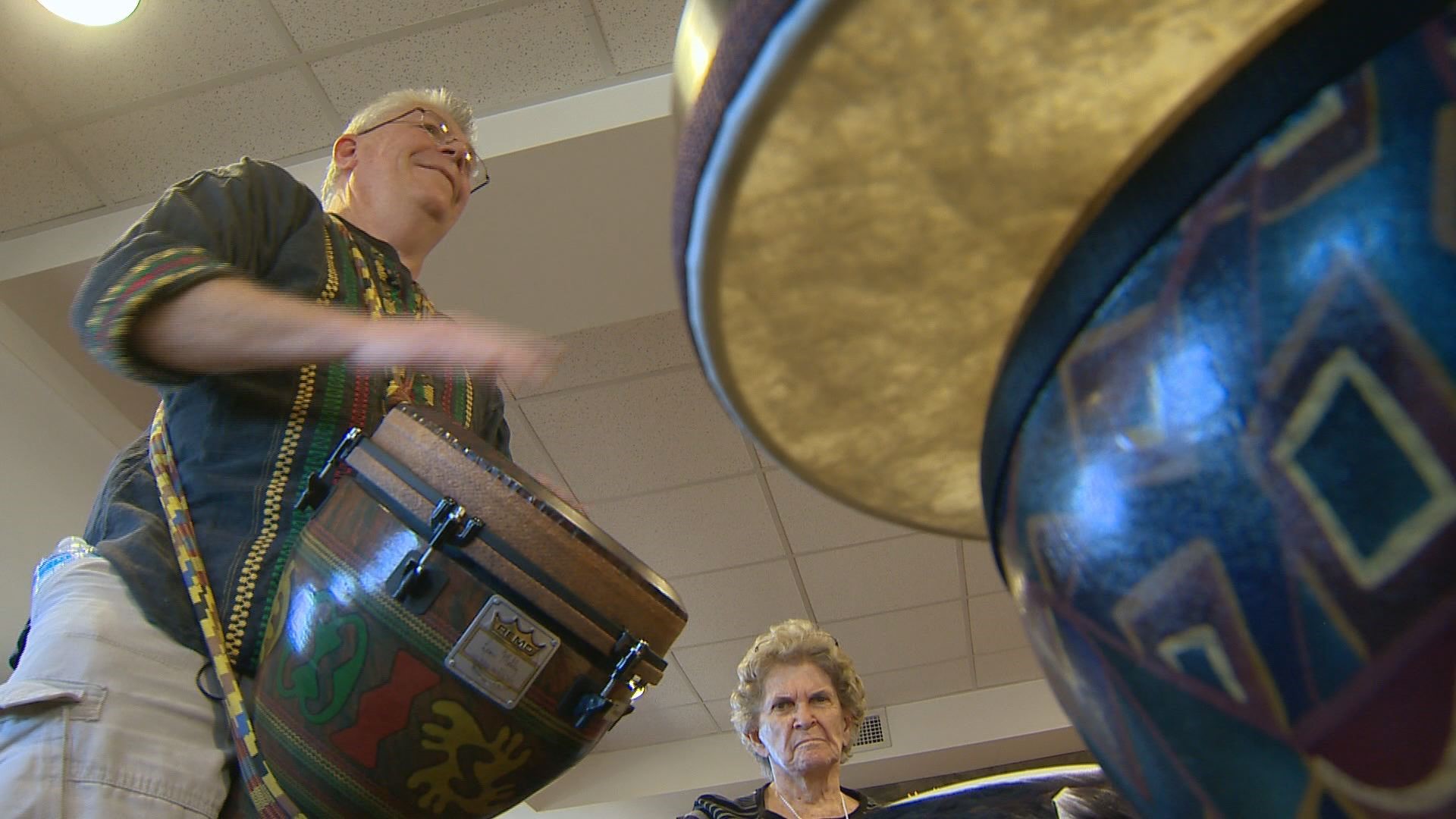 Senior drum circle breaks stereotypes | 9news.com