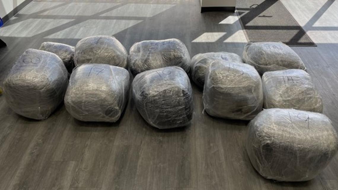 Some of the 600 pounds of marijuana stolen from CSP evidence container ...