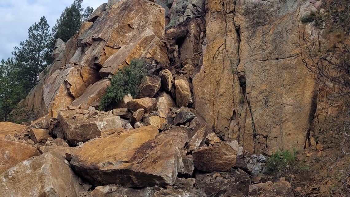 Colorado Highway 7 reopens after rockslide closed it for 12 days ...