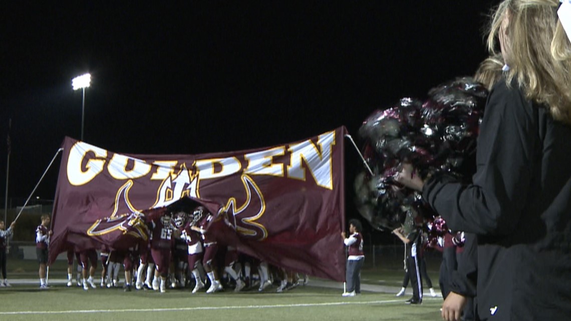 Golden football blows past Standley Lake to remain undefeated | 9news.com