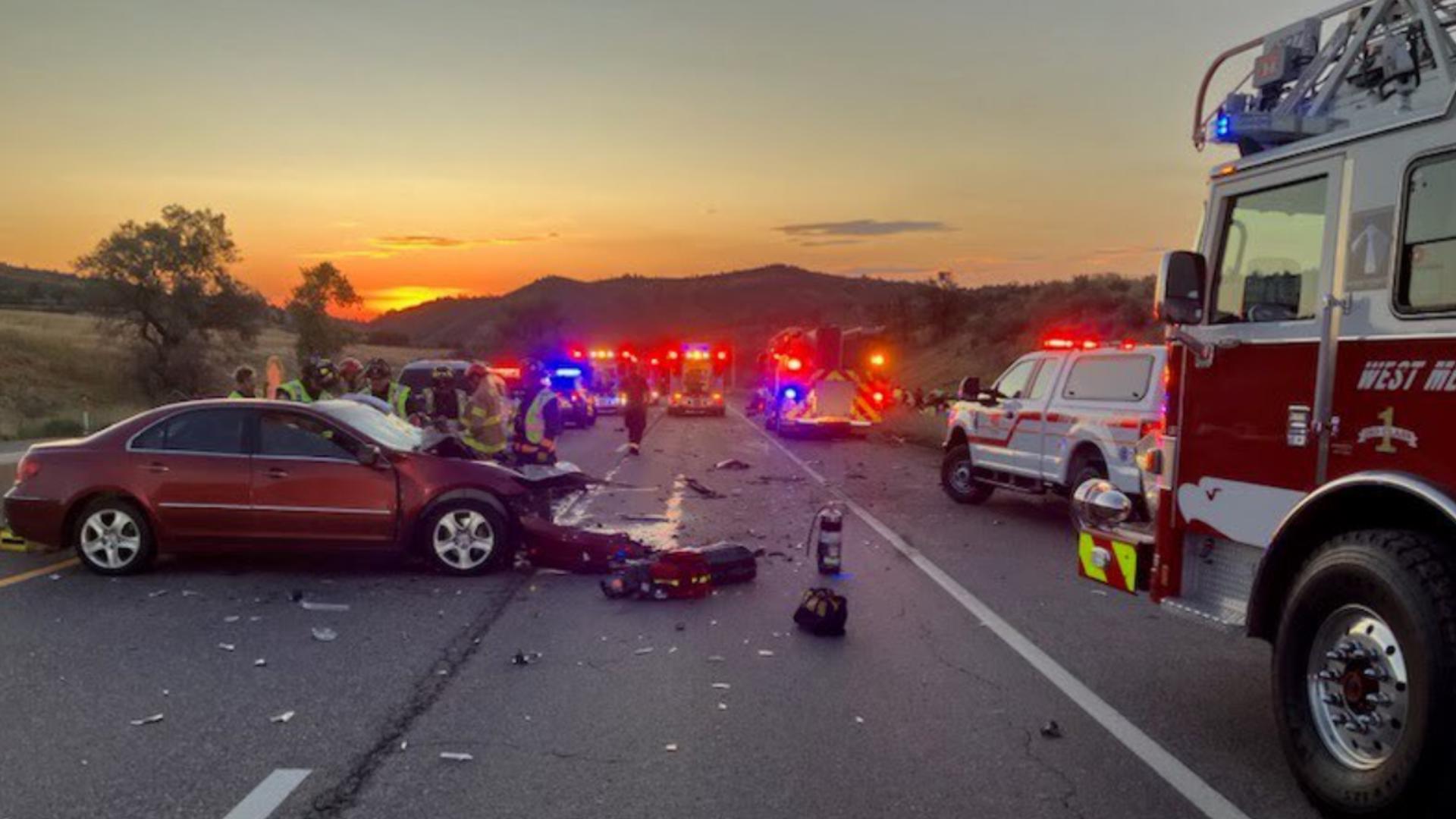 US Highway 285 closed between Indian Hills, Morrison | 9news.com