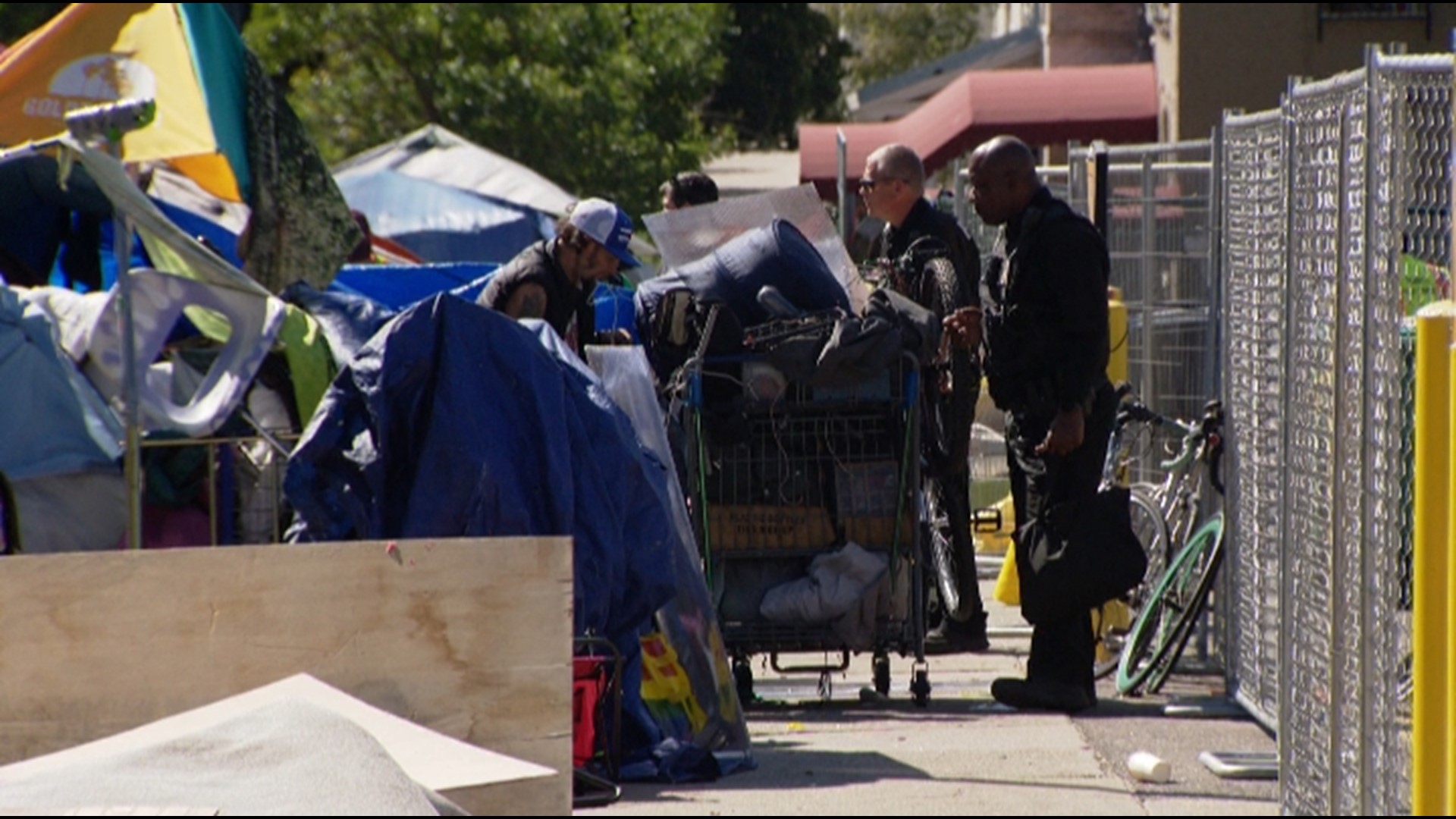 Denver moves 70 people in homeless camp to hotel housing | 9news.com