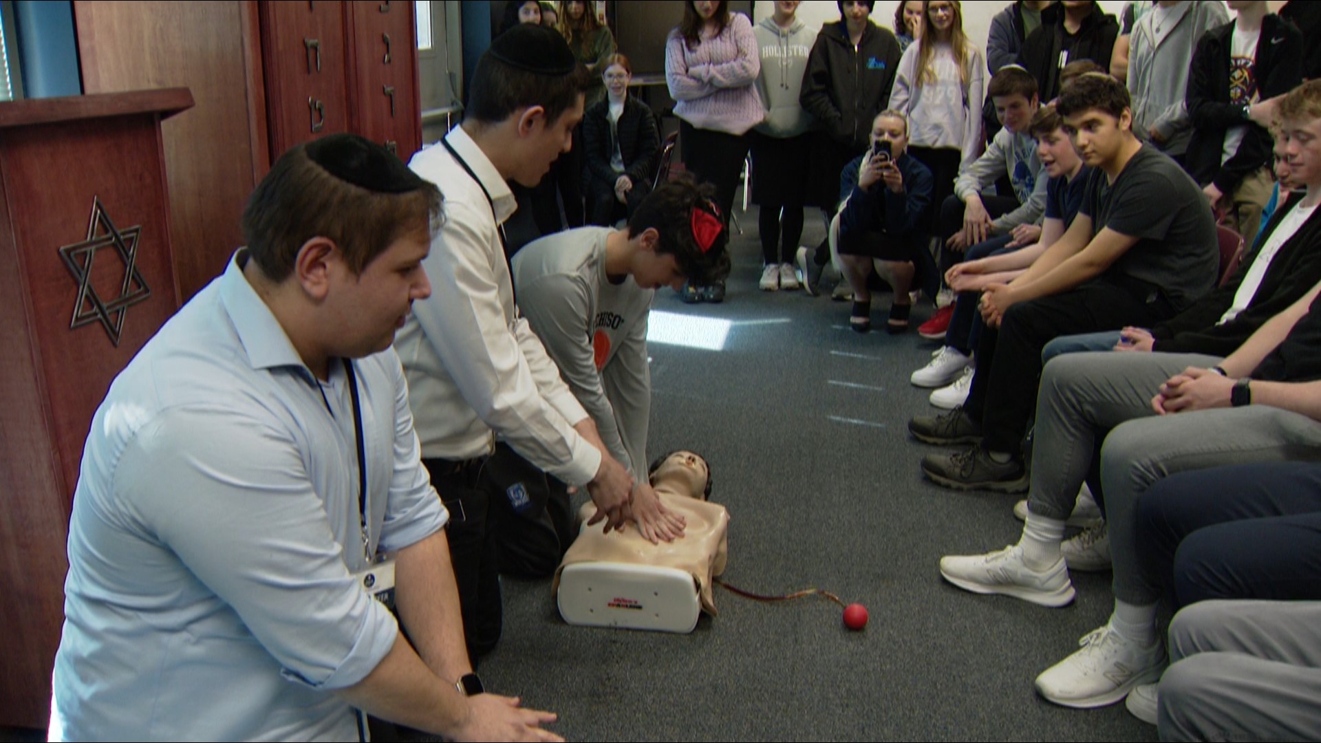 Denver students learn life-saving techniques | 9news.com