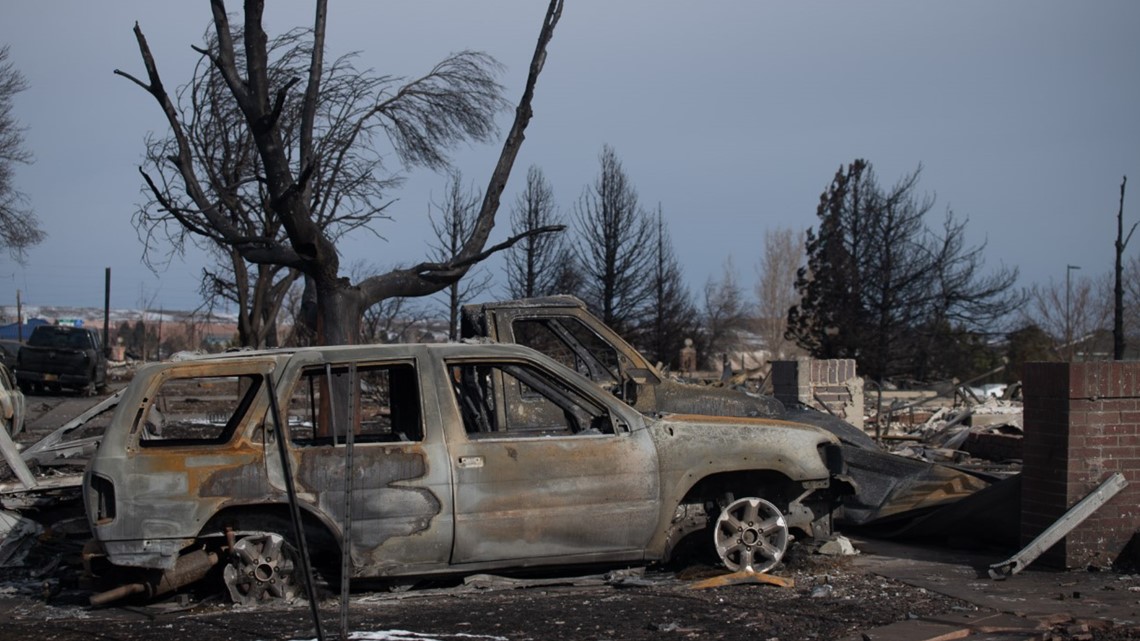 Marshall Fire map shows structures destroyed, damaged in wildfire ...