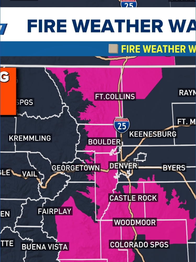 Denver, Colorado, Front Range weather forecast | 9news.com