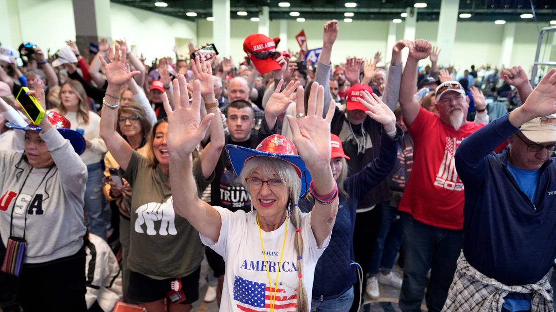 Trump holds campaign rally in Aurora, Colorado, on Friday | 9news.com