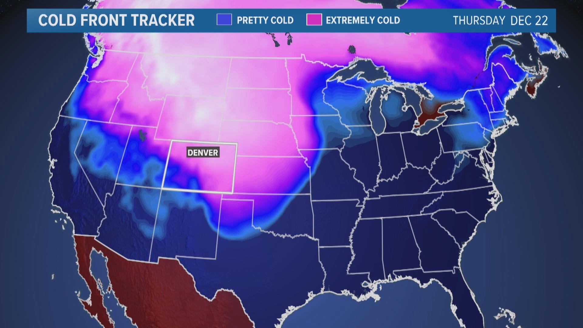 Denver sees first below-zero temperature of the season | 9news.com