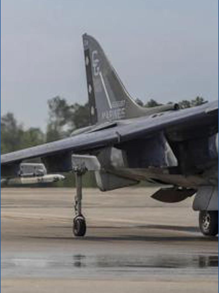 AV-8B+ Harrier II makes debut at Denver's Wings Over the Rockies museum ...