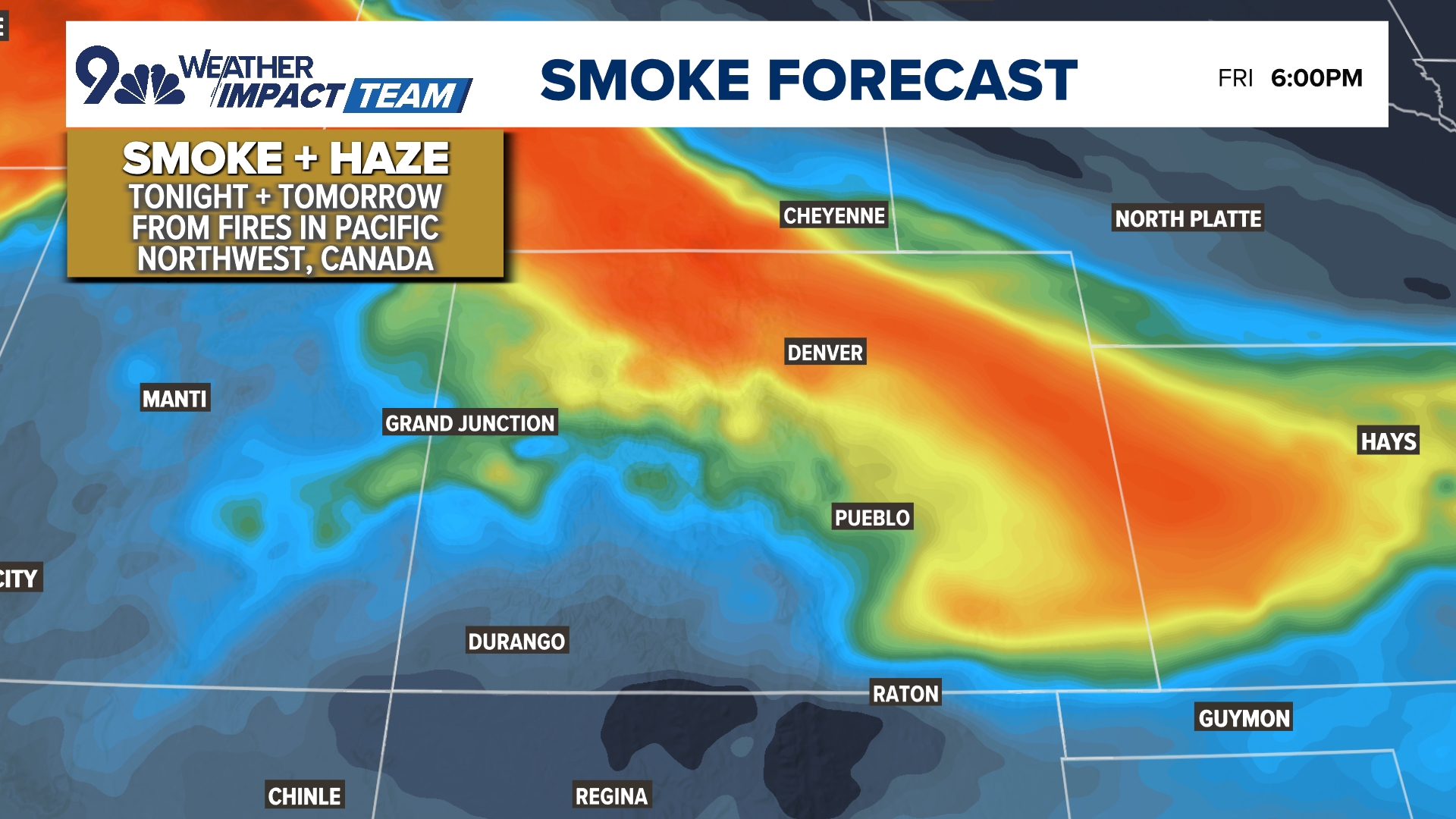 Denver's air quality among the worst in the world Friday | 9news.com