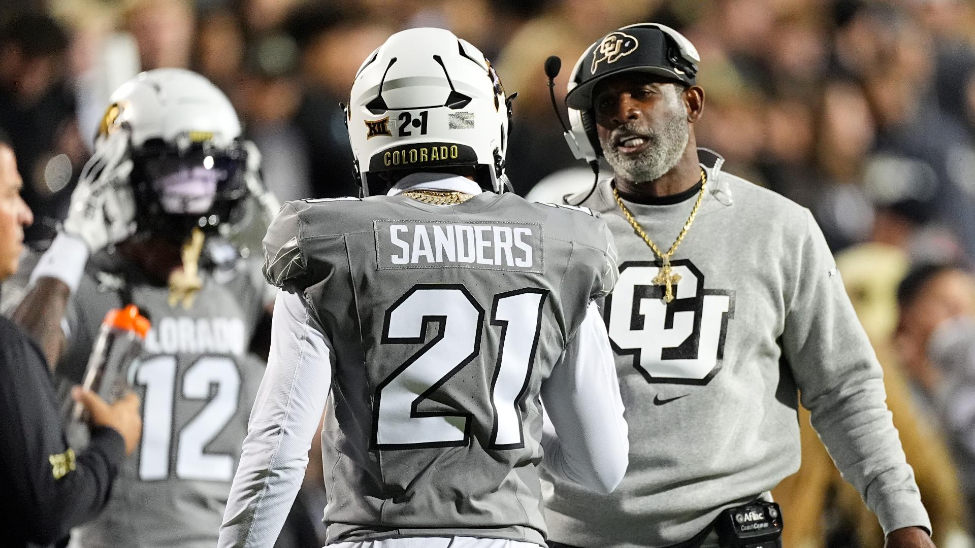 Deion Sanders asks Las Vegas Raiders coach to draft his sons | 9news.com