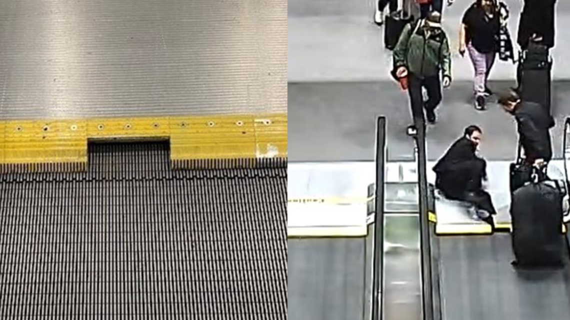 Lawsuit Pilots Foot Gets Stuck In Moving Walkway At Dia