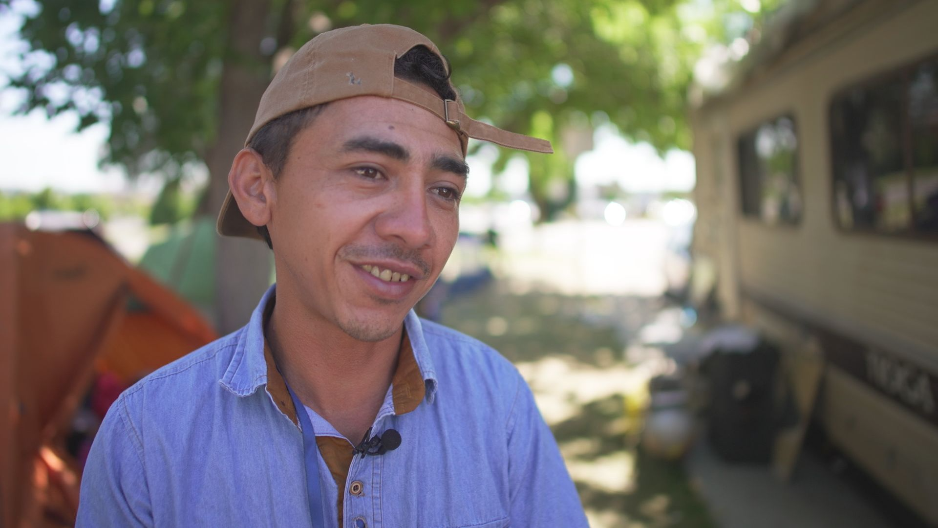 Denver migrants' homeless encampment grows | 9news.com