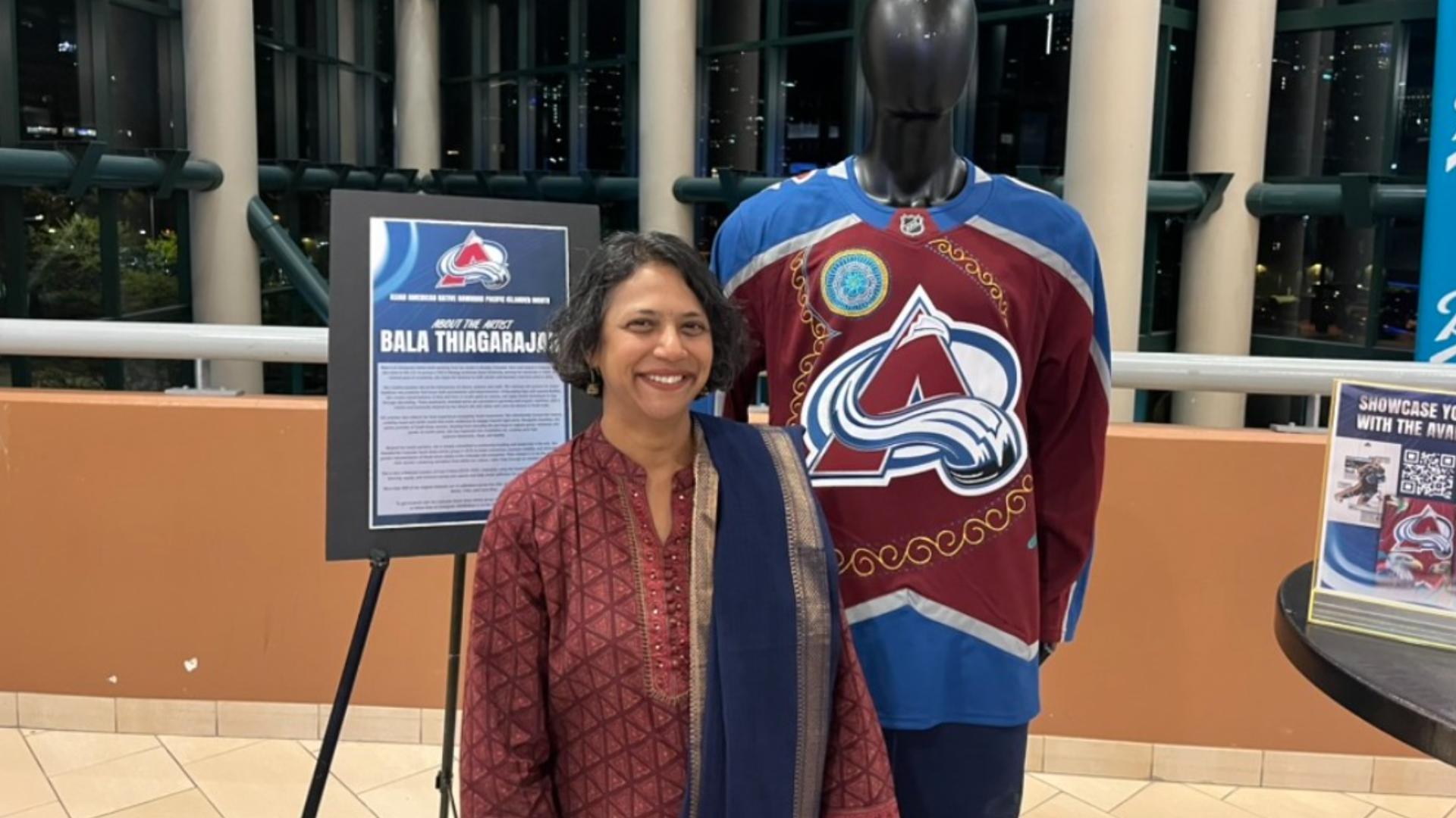 Arvada artist’s Colorado Avalanche jersey hits center ice during AAPI ...