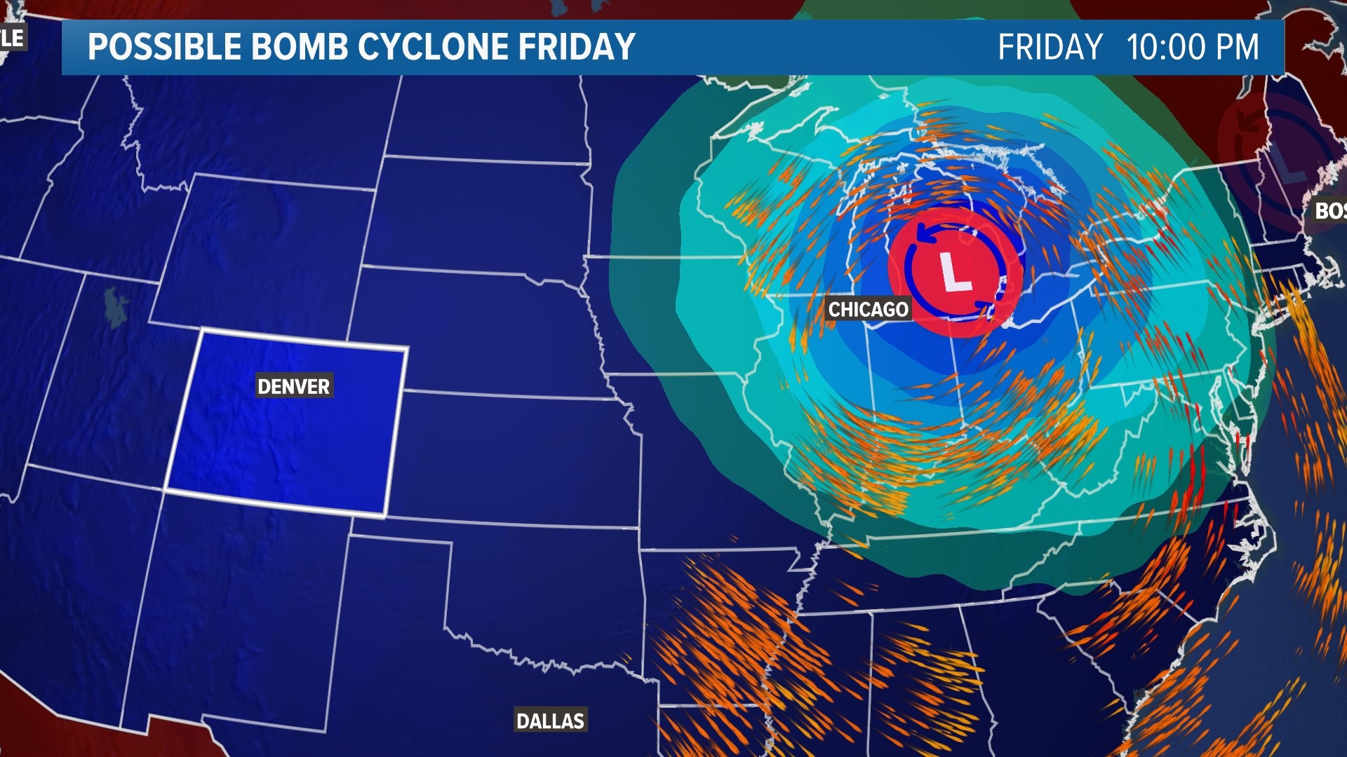 Colorado weather: Bomb cyclone, polar vortex on the way | 9news.com