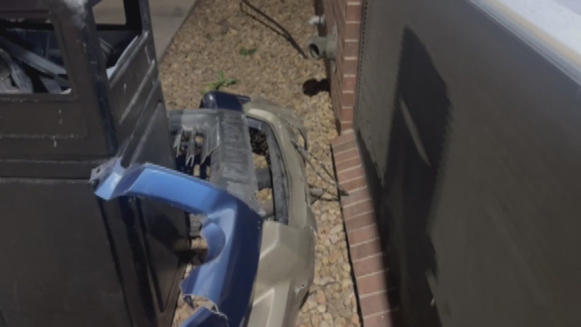 Police pursuit on Interstate 70 ends with crash, 2 injured | 9news.com