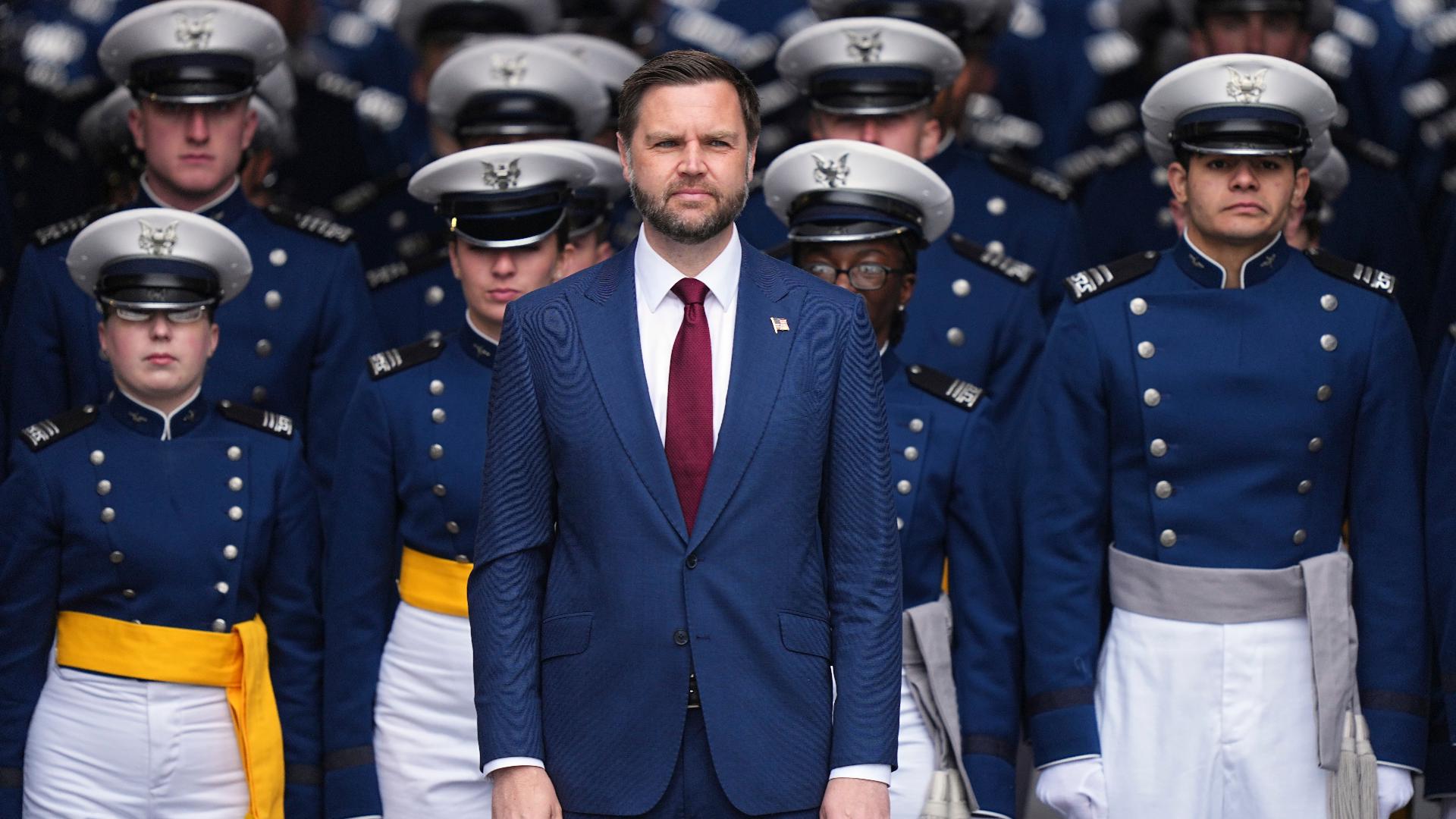 JD Vance speaks at Air Force Academy graduation | 9news.com