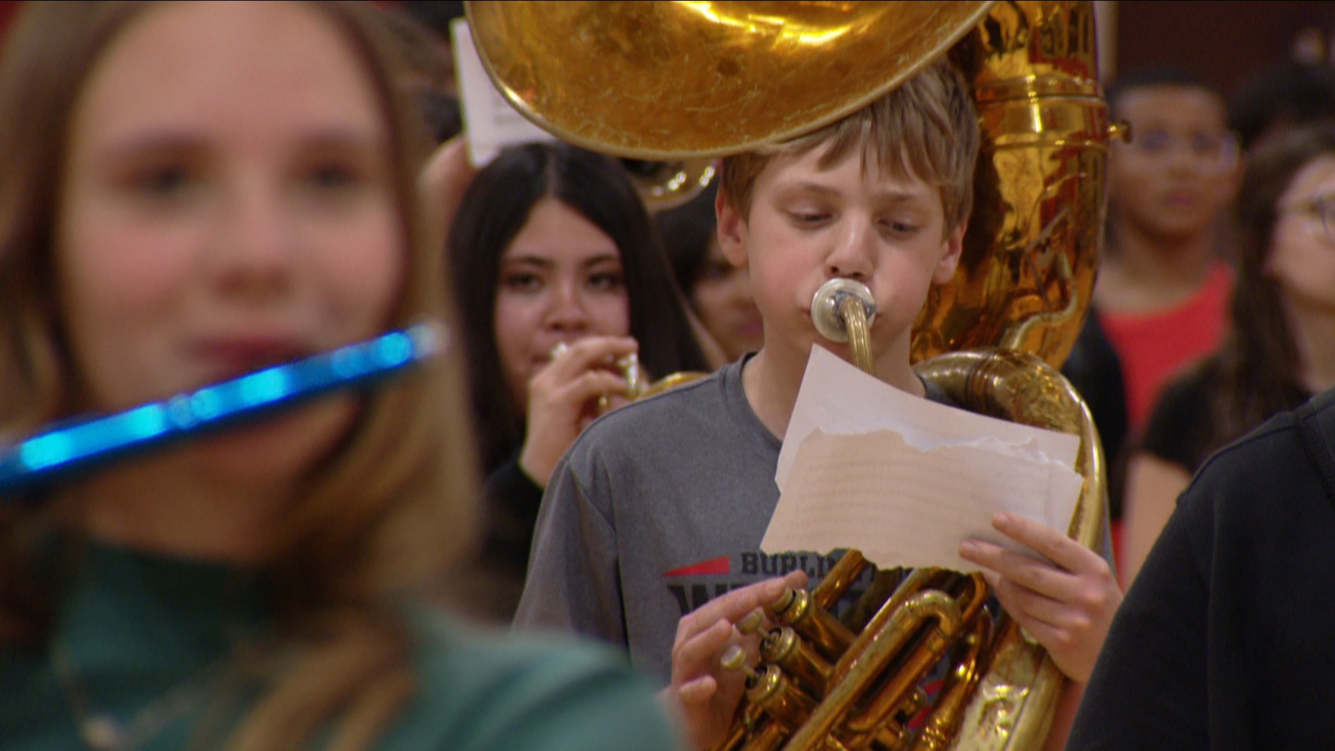 Burlington High School marching band prepares for National Western ...