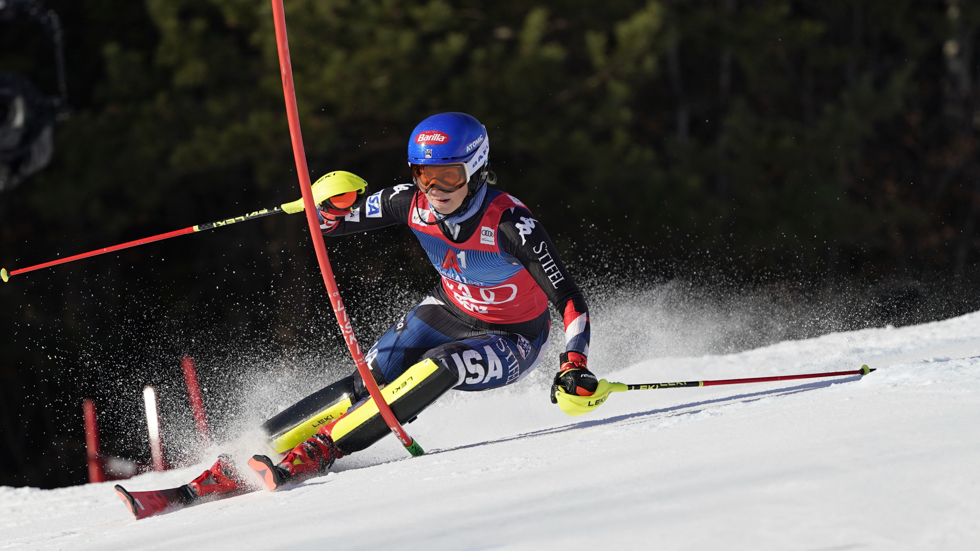 Mikaela Shiffrin preparing to return from downhill crash | 9news.com
