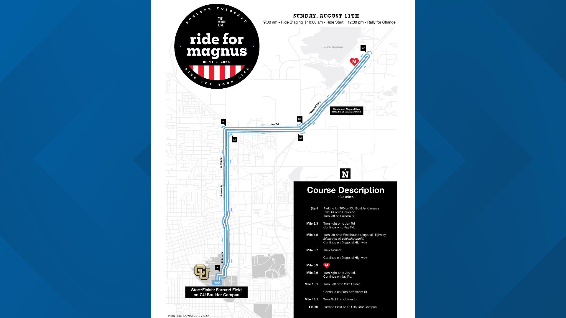 Bike ride for Magnus White happened in Boulder Sunday | 9news.com